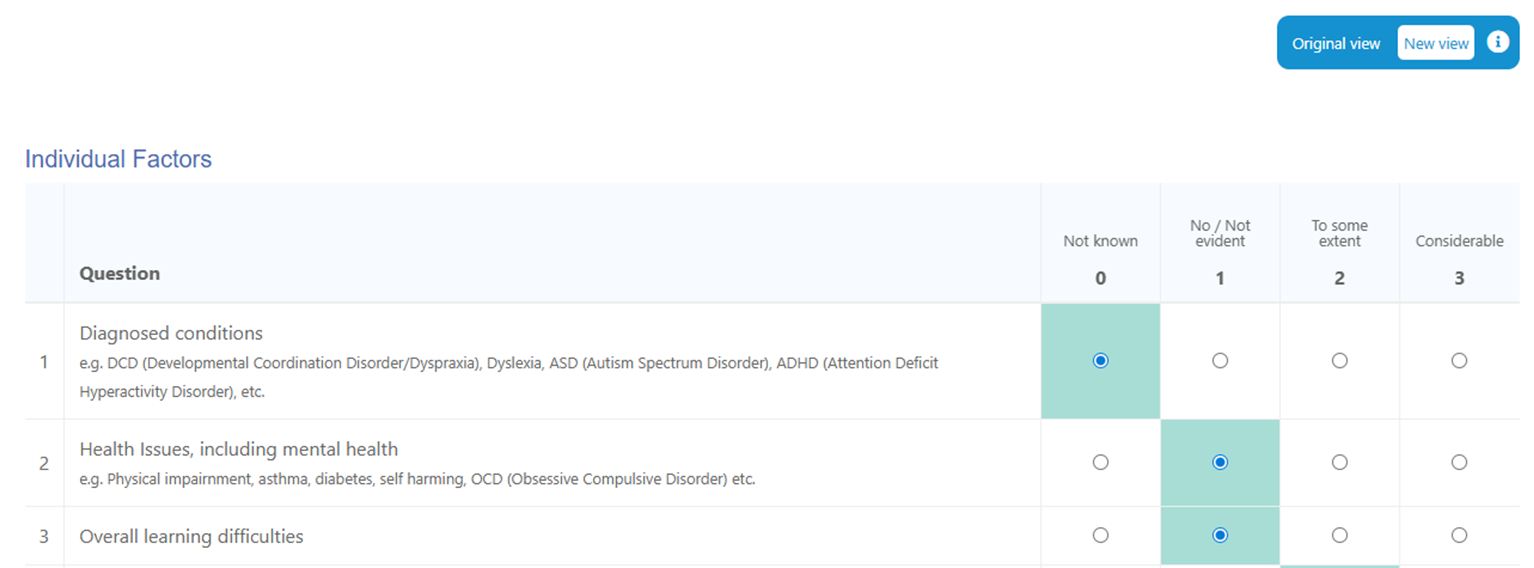 How to complete a Boxall Profile® Online assessment – Help Centre ...
